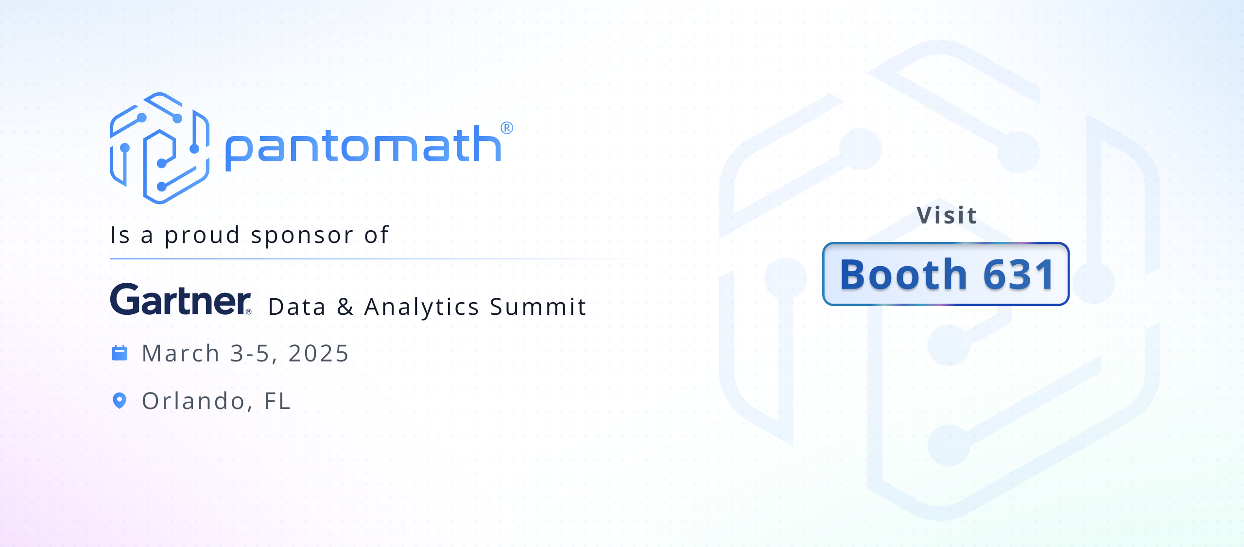 Pantomath at the 2025 Gartner Data & Analytics Summit